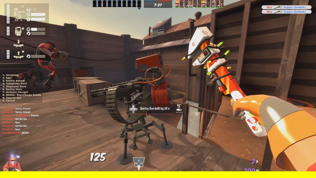 Team Fortress 2 Engineer Gameplay tf2 - YouTube