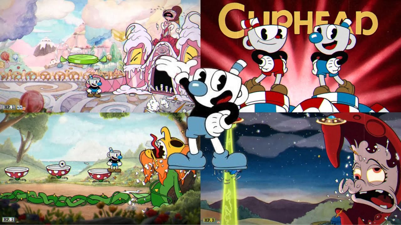 Muchas sorpresas: 3 niveles en 1 vídeo | Pasándome Cuphead #2 - YouTube