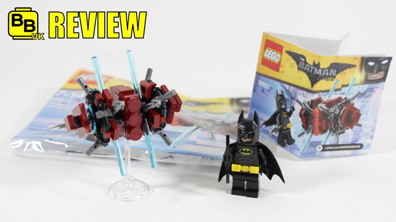 LEGO BATMAN MOVIE BATMAN IN THE PHANTOM ZONE 30522 POLYBAG REVIEW - YouTube
