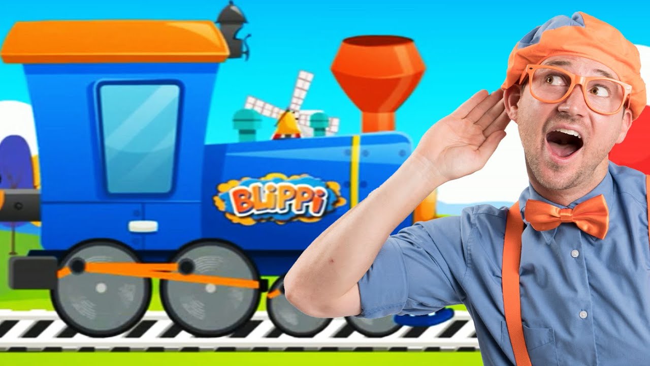 Blippi Train Song | Gecko's Garage Songs | Children's Music | Vehicles ...