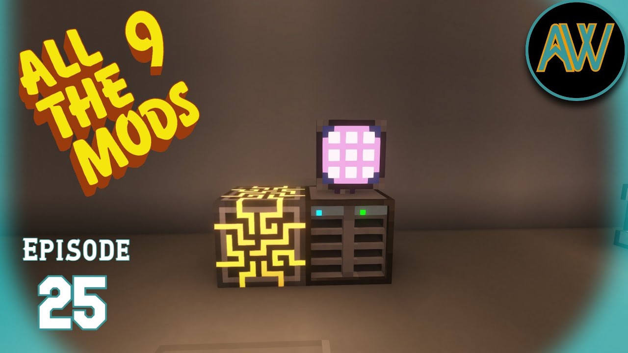 Powah Reactor & AE2 - All The Mods 9 Ep. 25 - YouTube