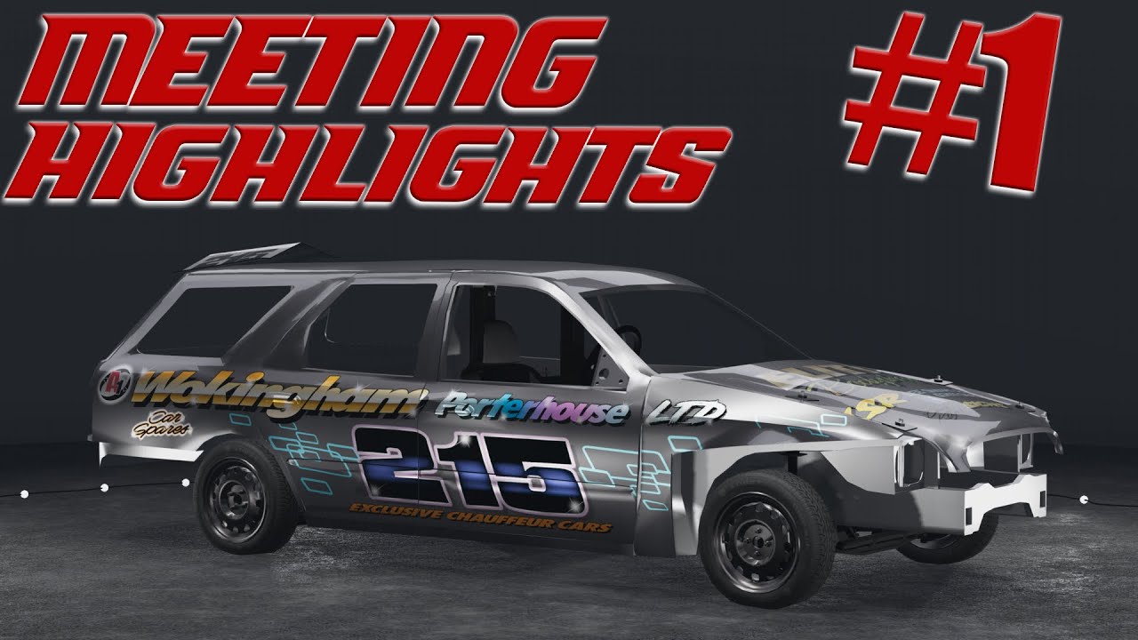 Online Beam.NG Banger Racing Meeting Highlights #1 Discord Links In ...