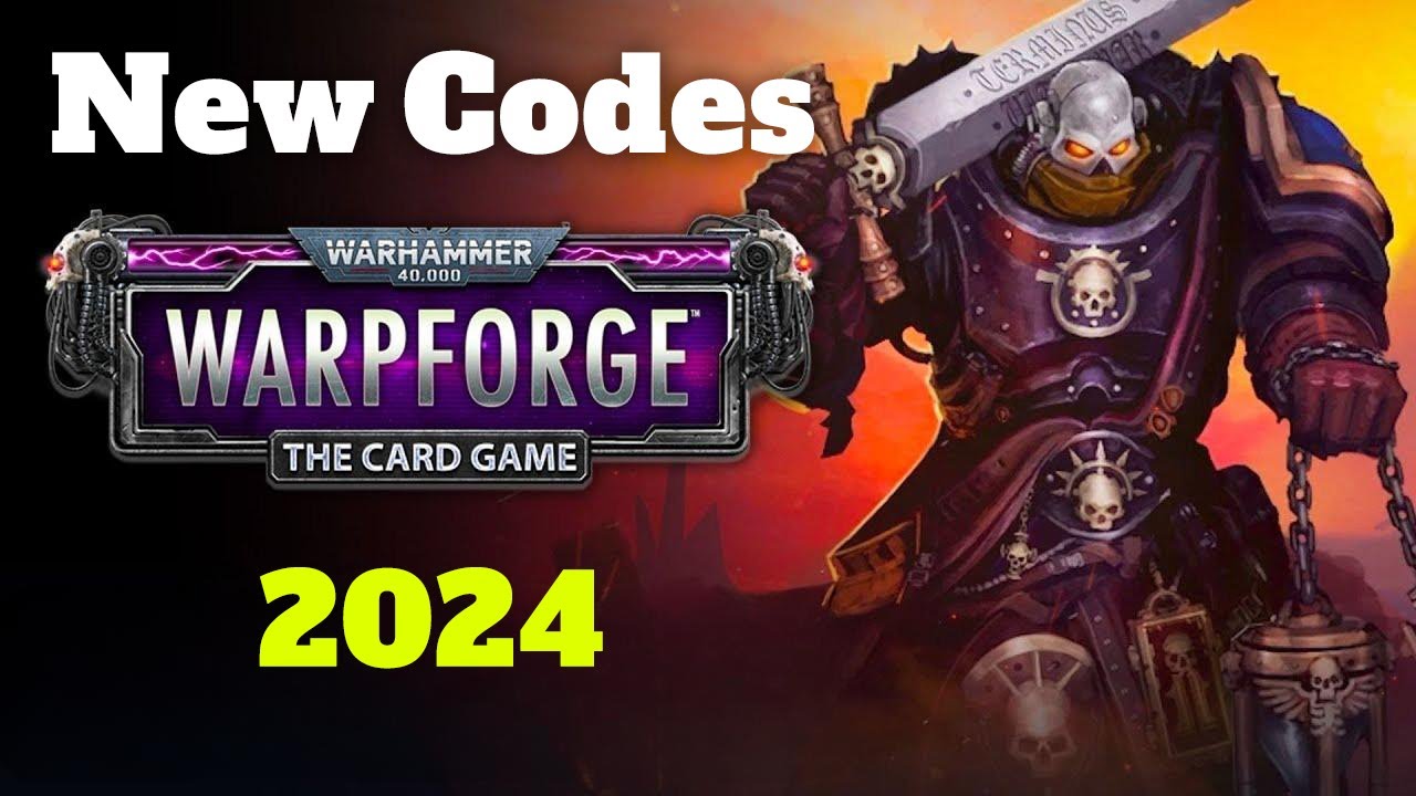 Warhammer 40,000 Warpforge codes 2024 🎁warhammer 40k - YouTube
