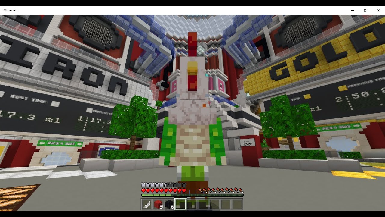 Minecraft Grid runners all secrets and courses Part 1 - YouTube