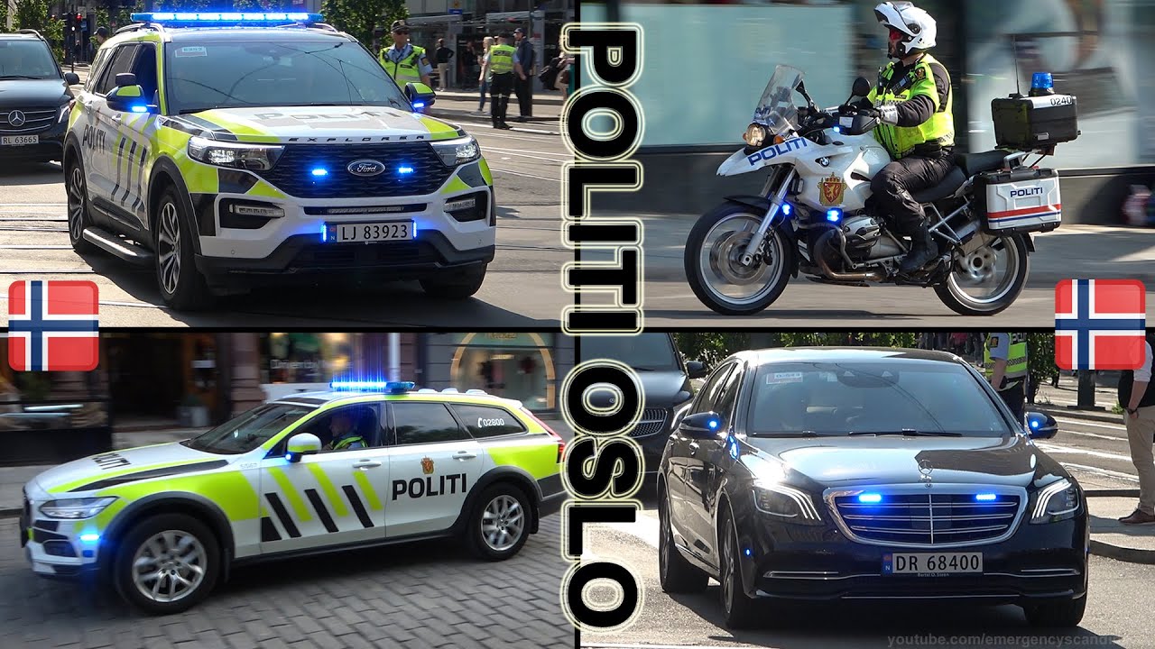 Oslo Police and Security vehicles Nato meeting / Oslo Politi - YouTube
