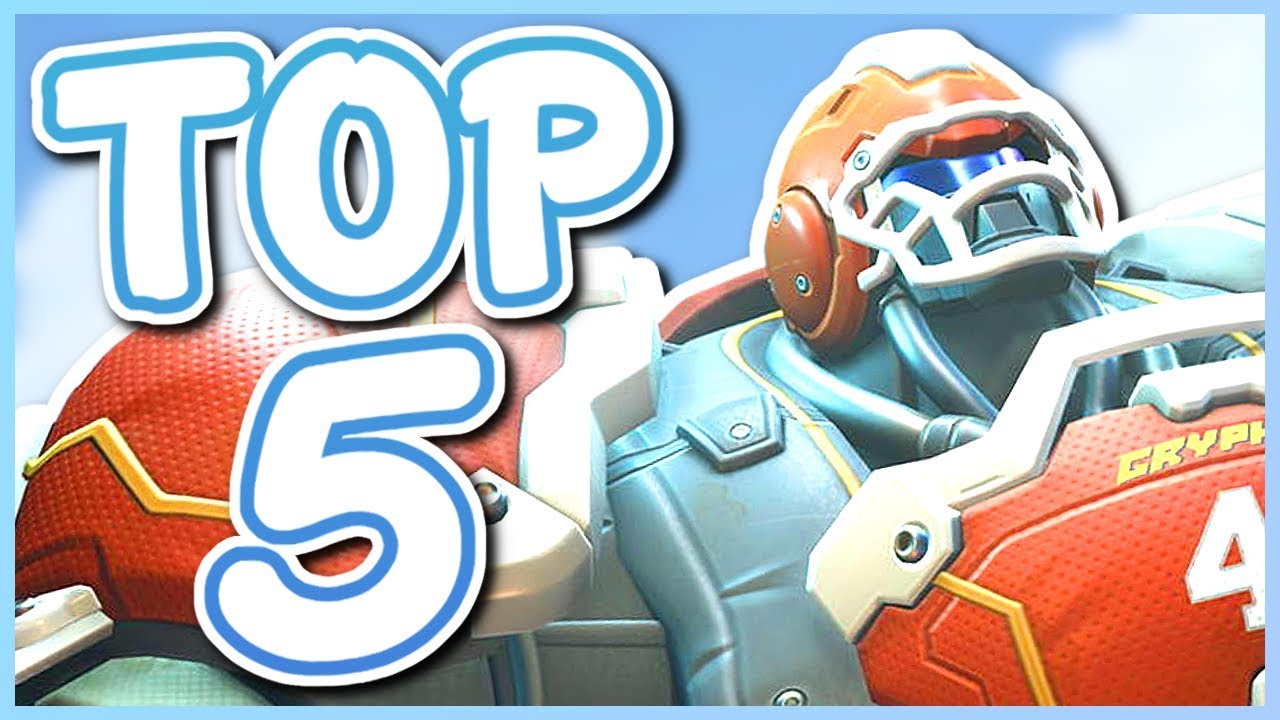 Overwatch - TOP 5 BEST REINHARDT SKINS - YouTube