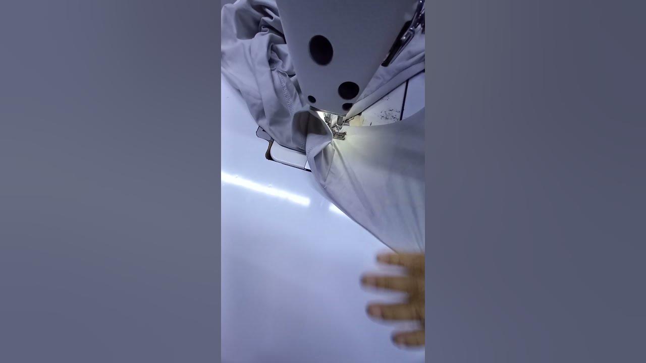 Pespunte medio cuello 1/8 Modelo BVD - YouTube