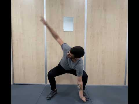 Rotación torácica cuclillas - YouTube