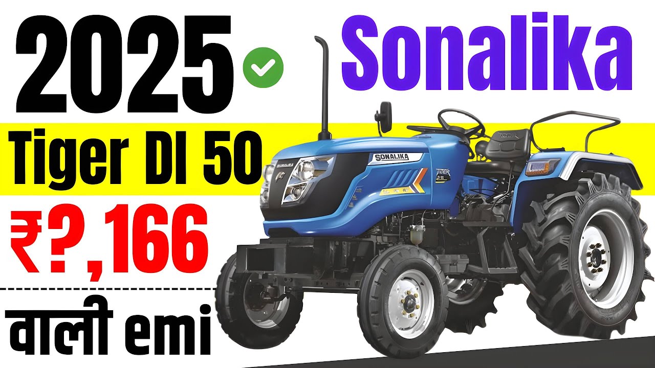 Sonalika Tiger DI 50 2025 Model Price | Loan Price, Emi | Sonalika ...