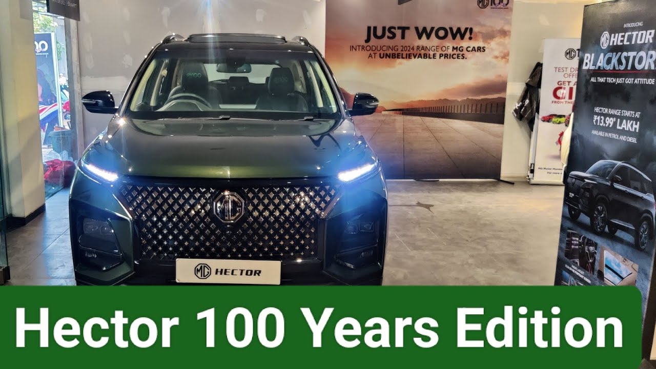 MG HECTOR 100 Years Edition.. HECTOR Army Green Colour # ...