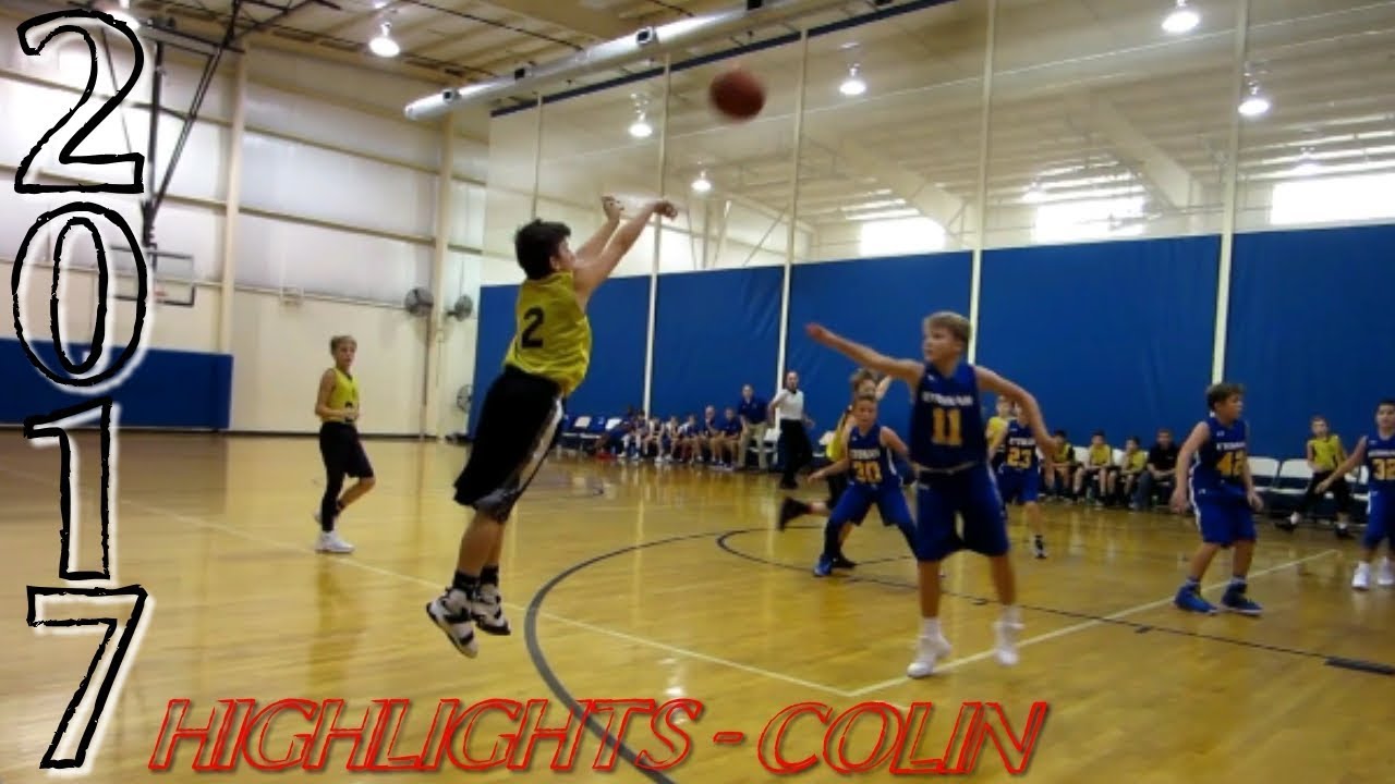 2017 BASKETBALL HIGHLIGHTS of COLIN / Fun Year / More to Improve - YouTube