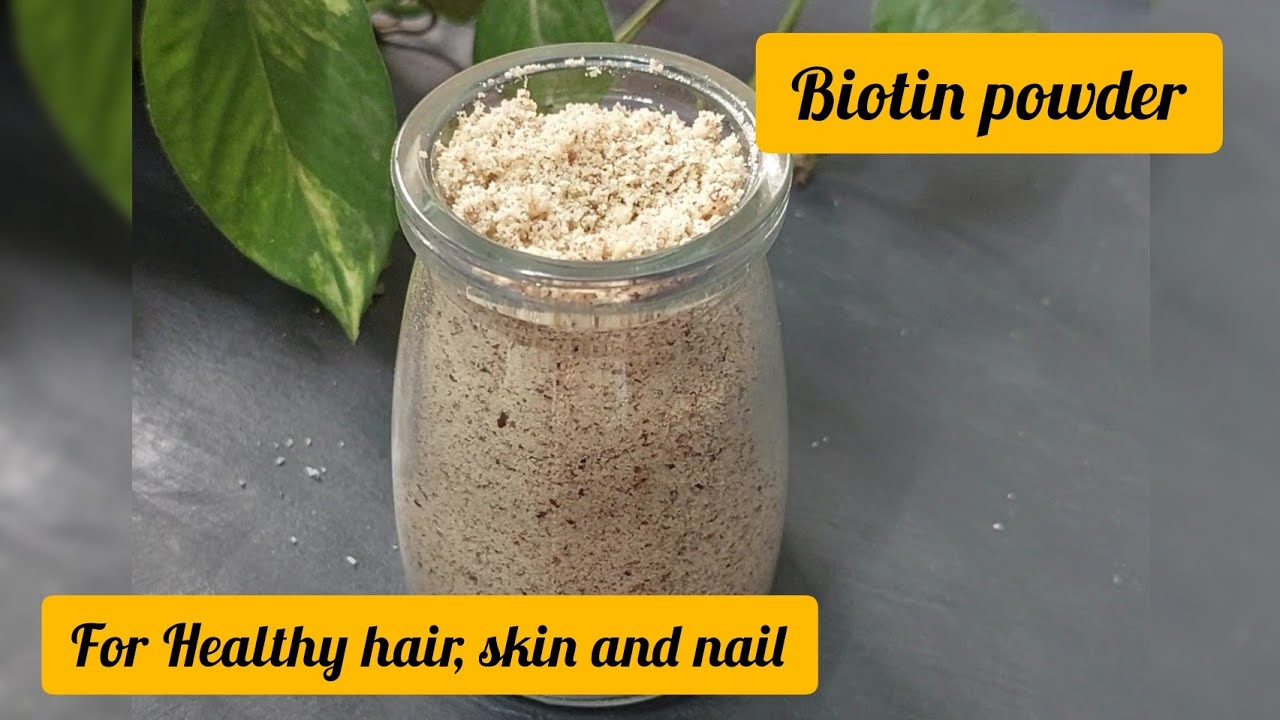 Biotin powder for hair growth🌿| Real Biotin powder for healthy hair ...