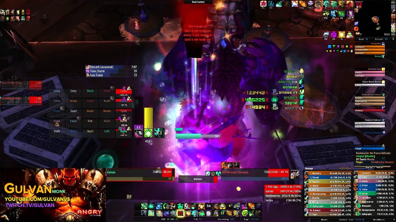 Angry vs Kor'kron Dark Shaman 25 Heroic - YouTube