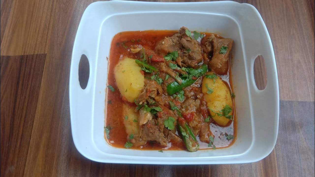Mutton Aloo Shorba Recipe By FAmous FoOd||Unique Style Mutton Aloo ...