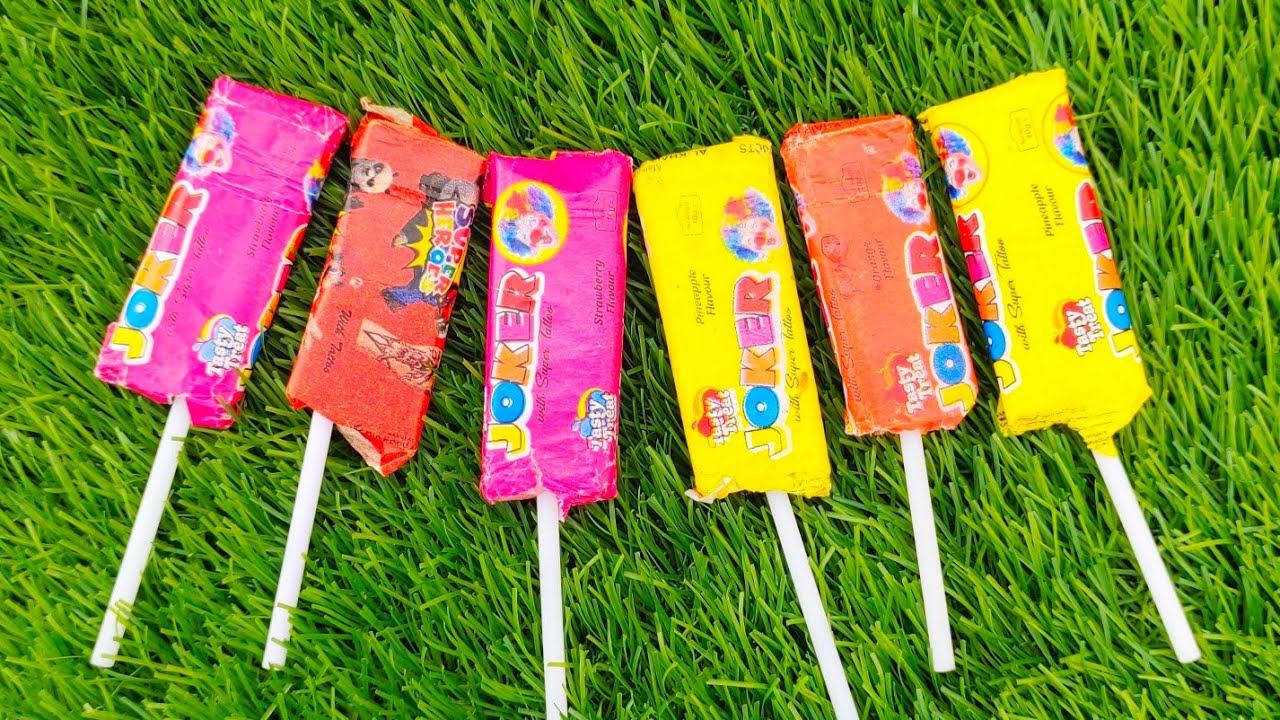 Lollipops Unpacking ASMR 🍭 Chupa Chups Big Babol, Alpenliebe Lollipop ...