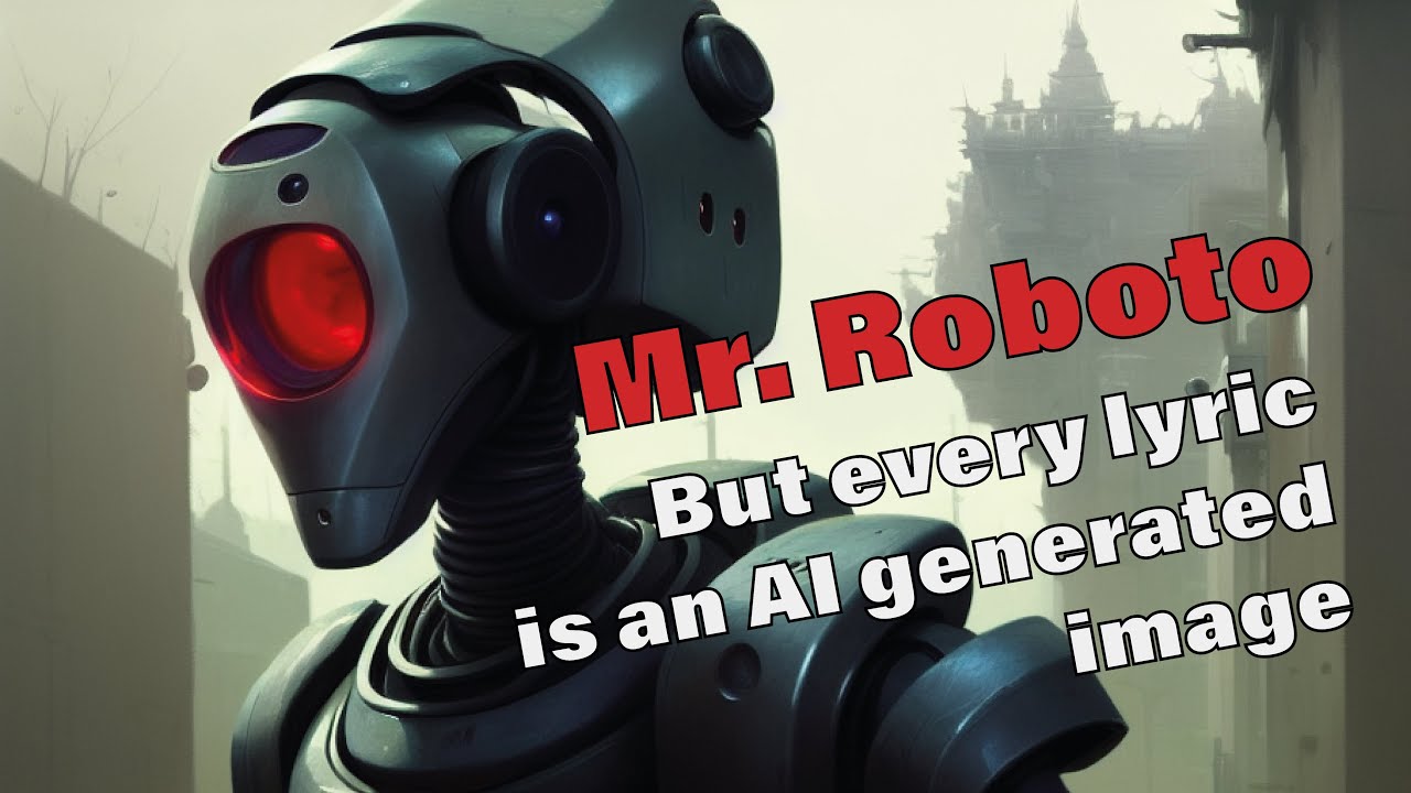 Mr. ROBOTO - But every lyric is an AI generated image - YouTube