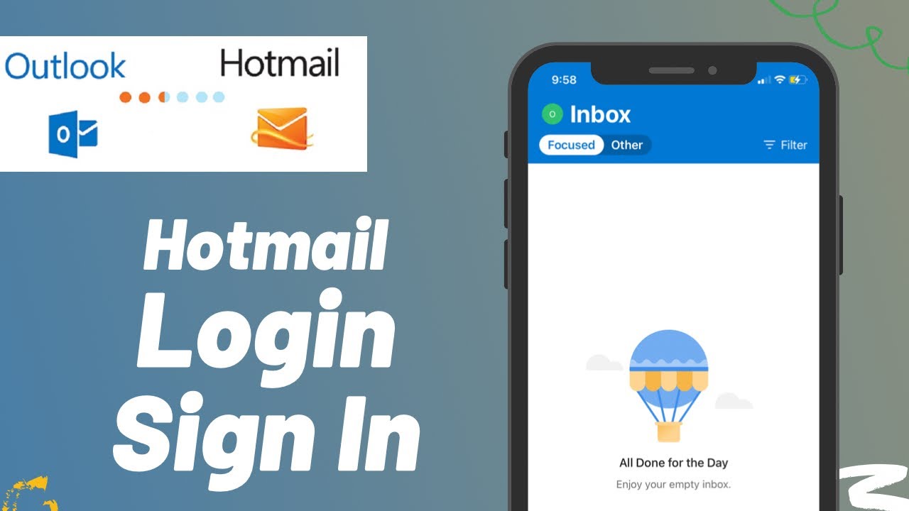 Hotmail Login | Hotmail Mobile App Login Signin 2021 | hotmail.com ...