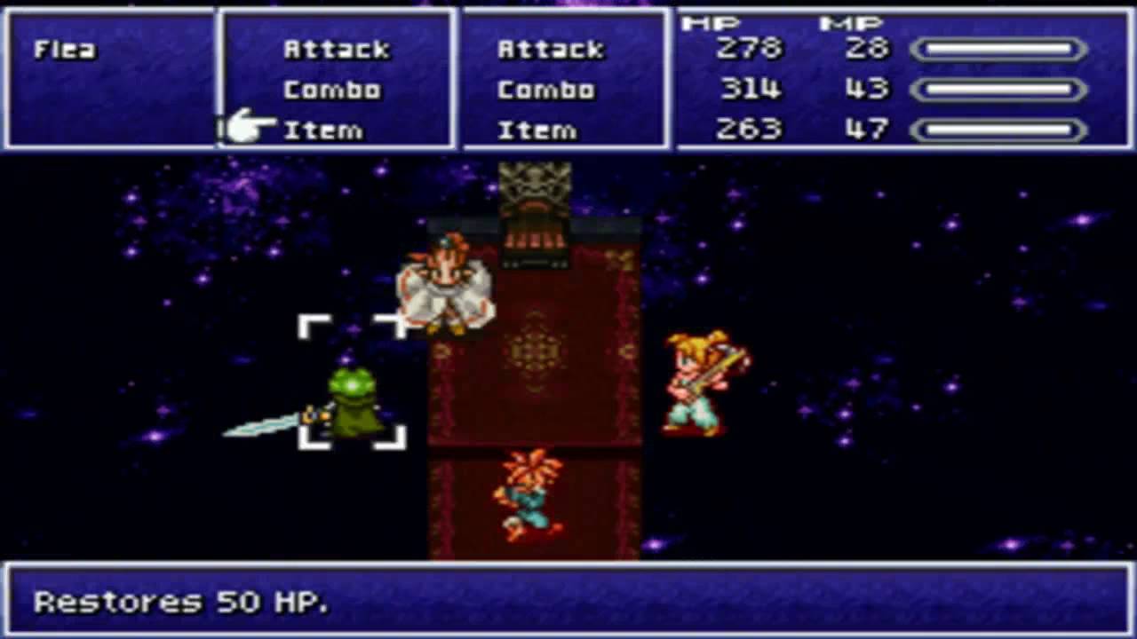 Chrono Trigger (NDS): Boss 10 (Flea) - YouTube