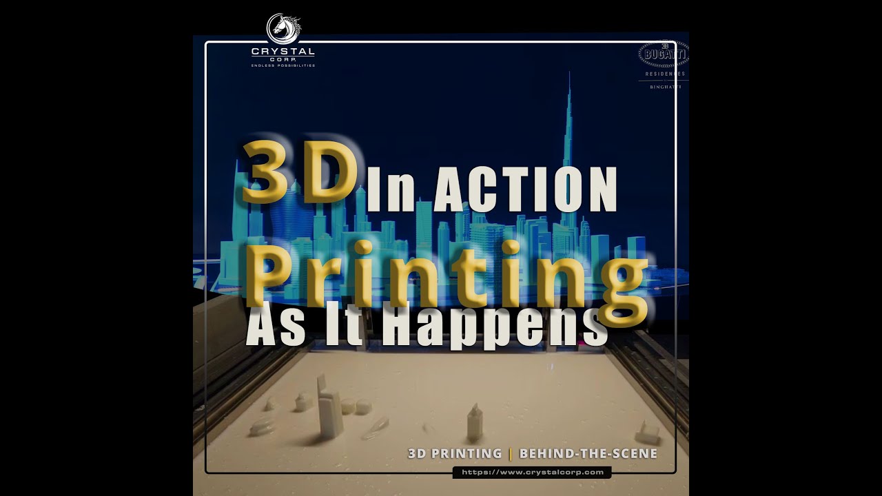 Watch! 3D Printing In Action (1 of 3) by Crystal Corp. - YouTube
