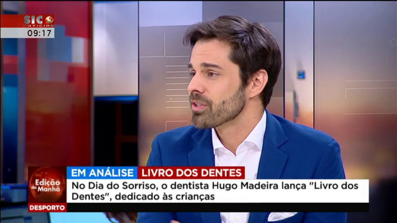 Lançamento de "O Livro dos Dentes" | Hugo Madeira | SIC Notícias - YouTube