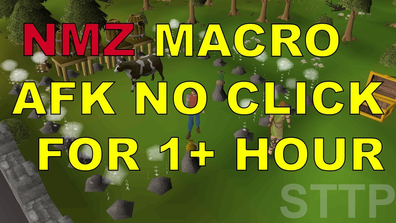 OSRS NMZ - Macro Guide AFK for hours No Download 2023 - YouTube