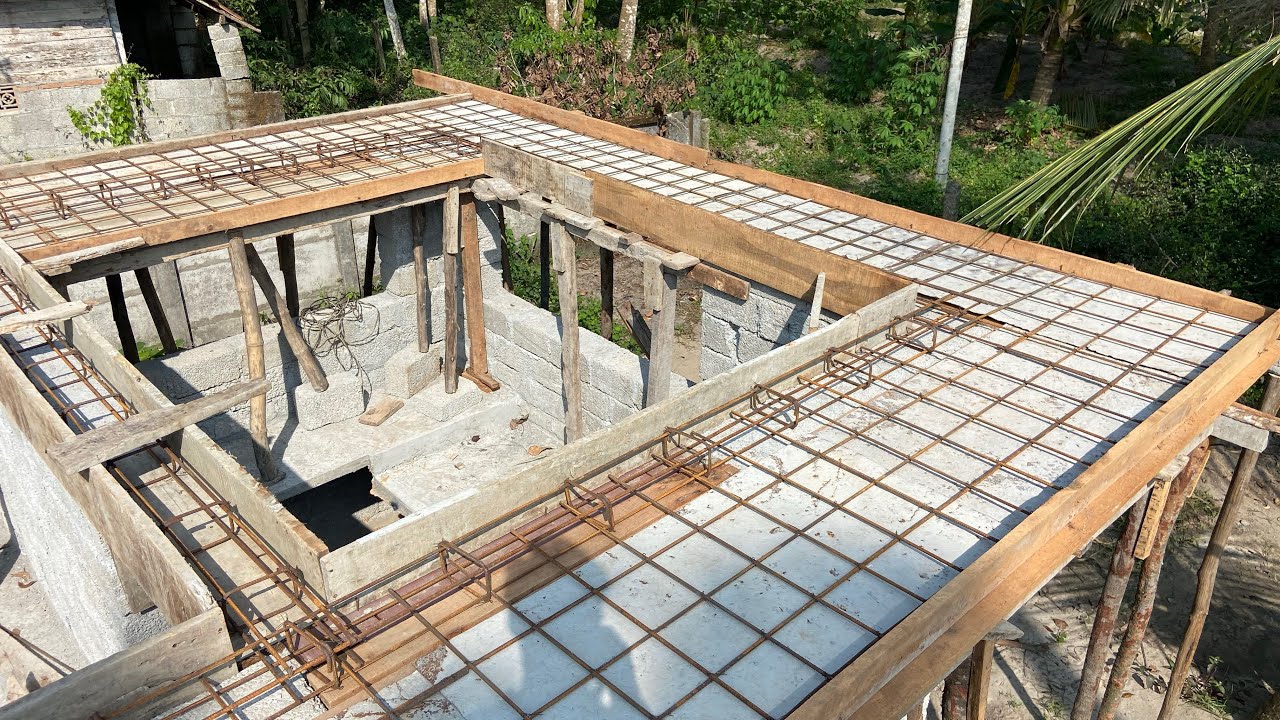 shuttering work | Lintel level #concrete #work - YouTube