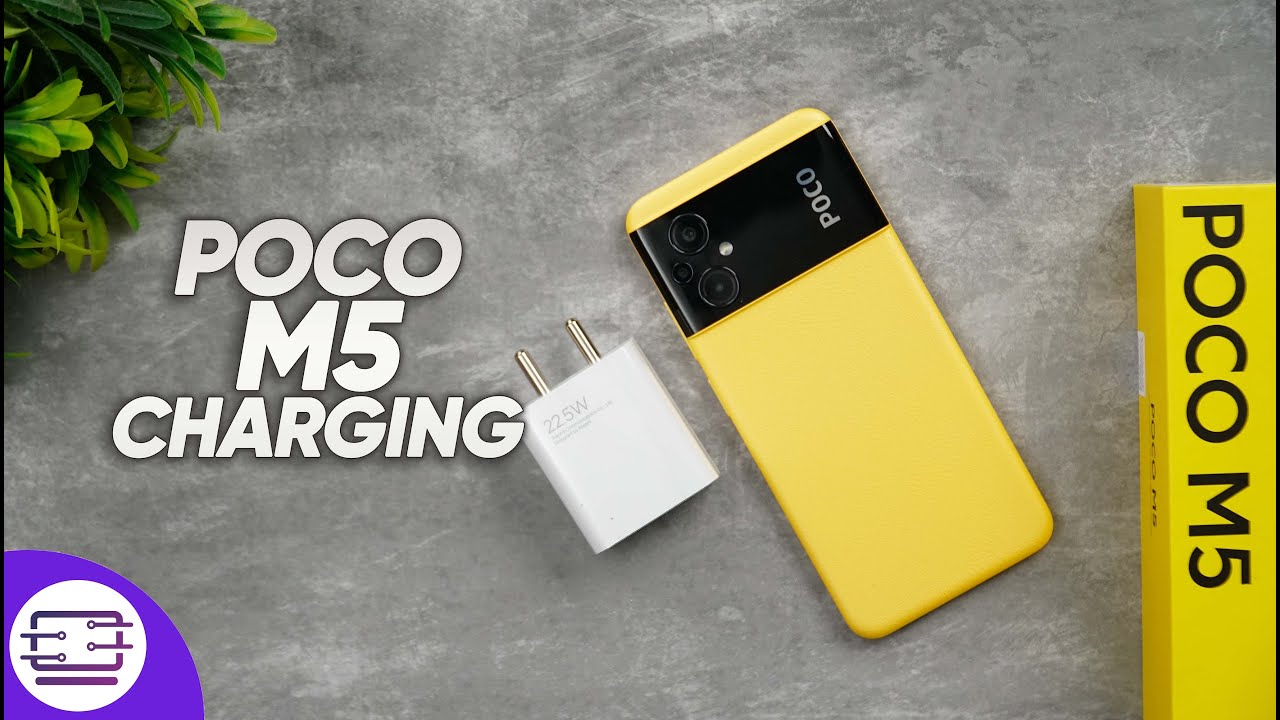 Poco M5 Charging Test 🔋18W Fast Charging⚡⚡⚡ - YouTube