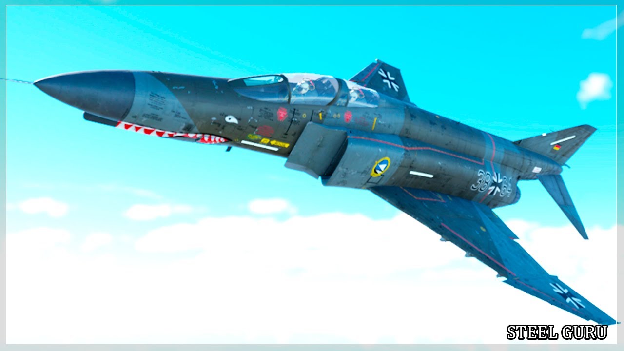 F-4F Phantom II: Highest Recorded Jet Speed in War Thunder 2021 - YouTube