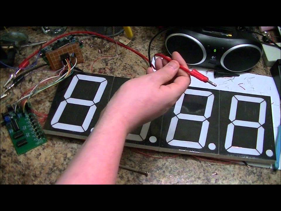 Large Countdown Timer Prototype For Escape Rooms, Paintball Arenas, ETC ...