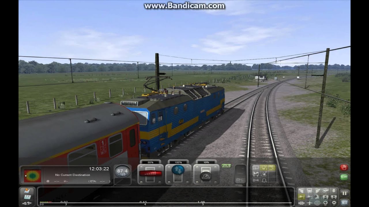 Train simulator 2015 part 2 | Test track ESO | - YouTube