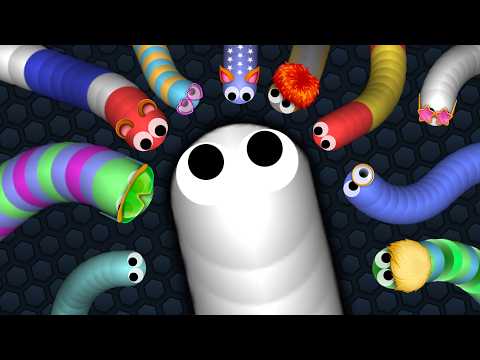 CRAZY SNAKE vs 97779 SNAKES! Epic Slitherio Gameplay | Slither.io