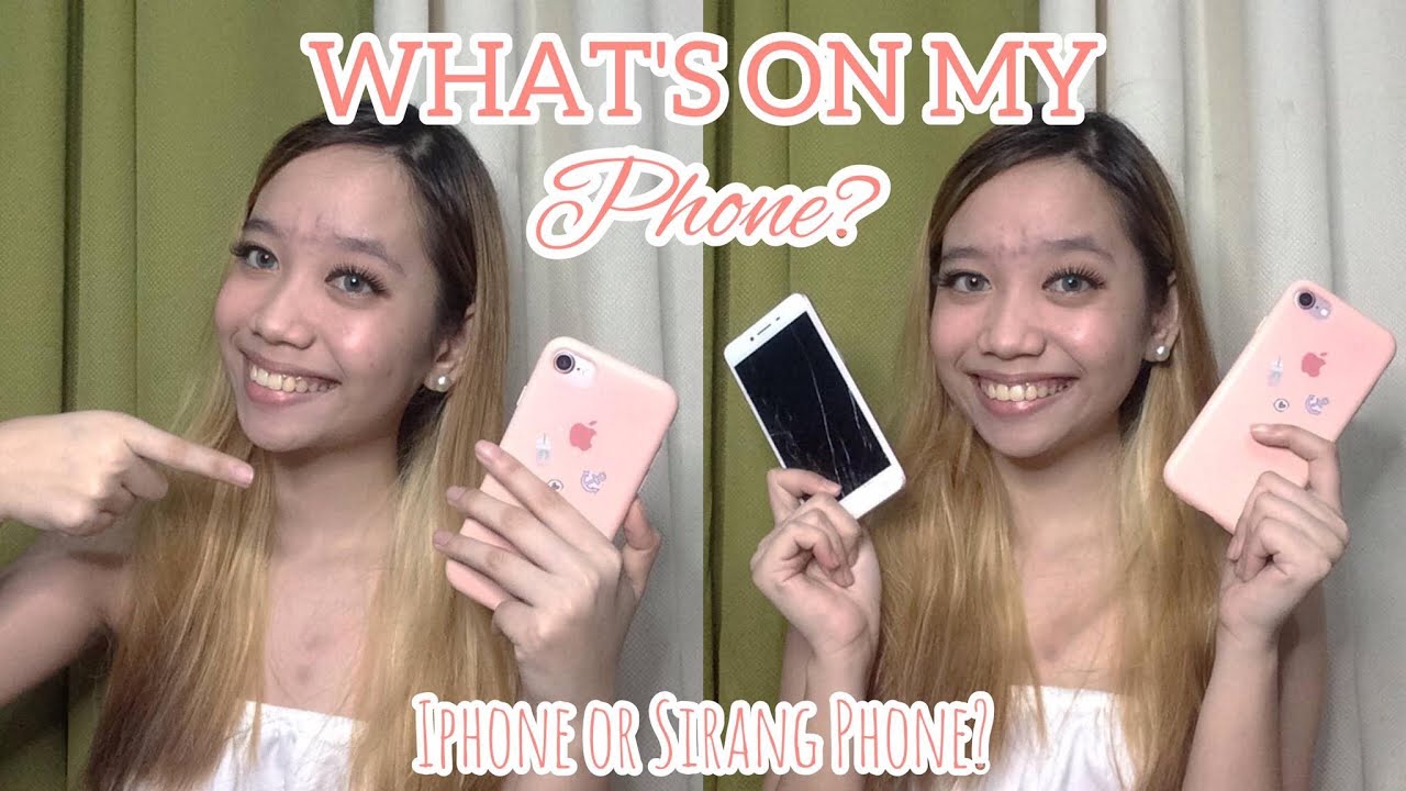 WHAT'S ON MY PHONE | Drea Nicolle (Philippines) - YouTube