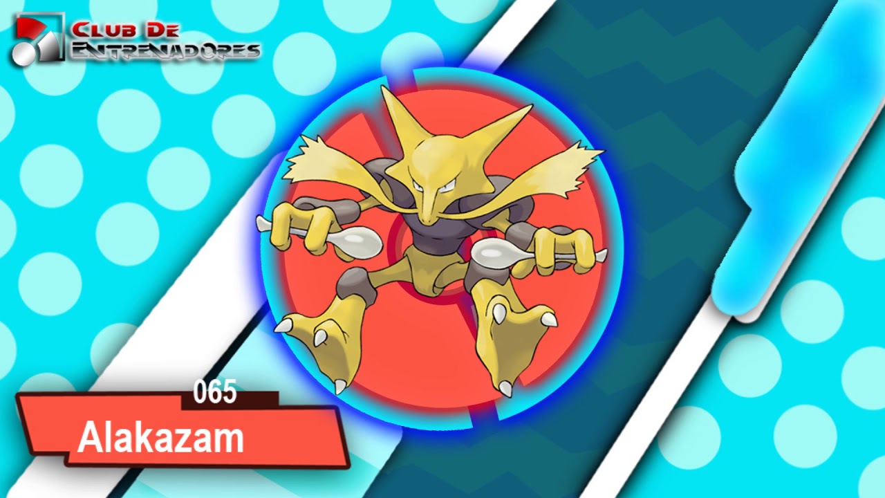 065 ALAKAZAM POKEDEX - YouTube