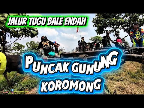 JALUR TUGU BALE ENDAH PUNCAK GUNUNG KOROMONG - YouTube