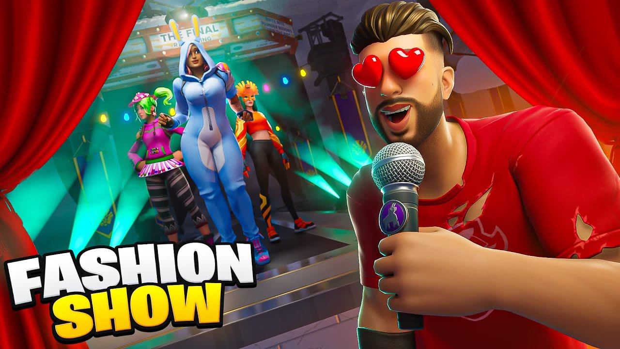FORTNITE FASHION SHOW 🎭 🫂 Up to 40 players⭐ EVERYONE is the Judge💯 MAP ...