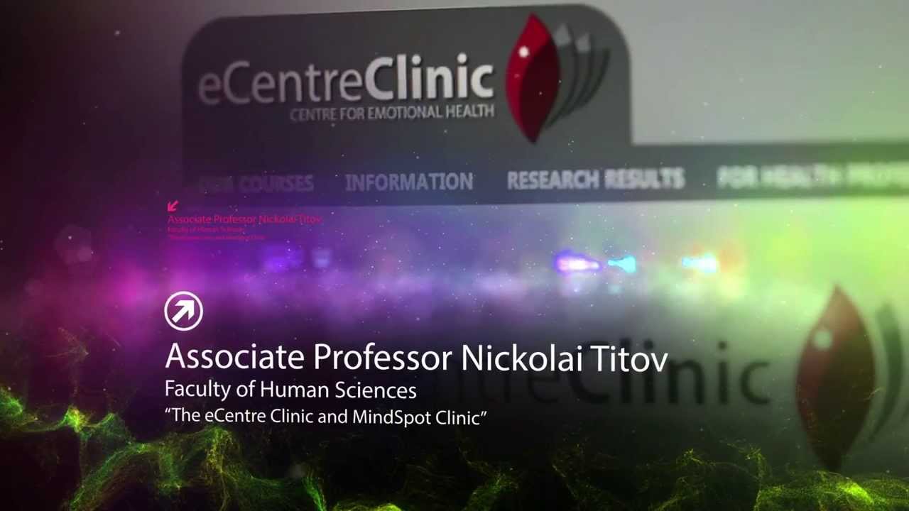 The eCentre Clinic and MindSpot Clinic - YouTube