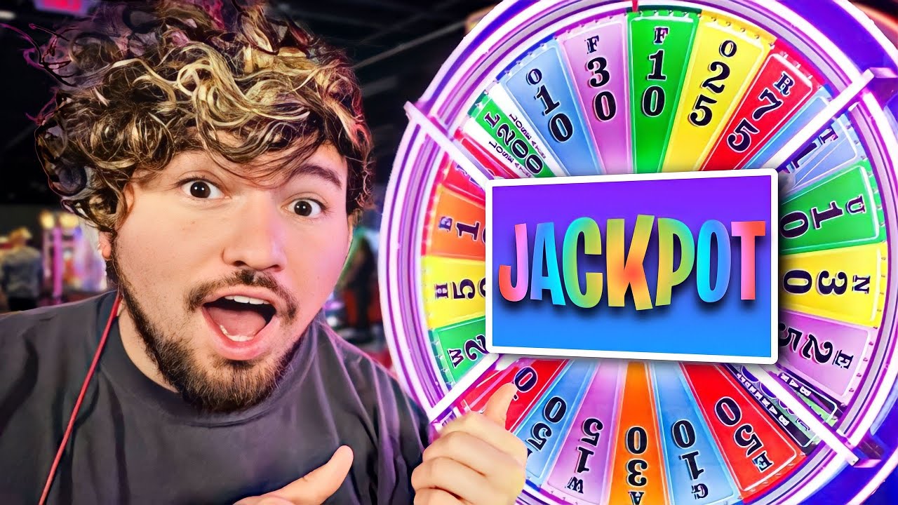 JC WINS THE JACKPOT AT AN ARCADE!! - YouTube