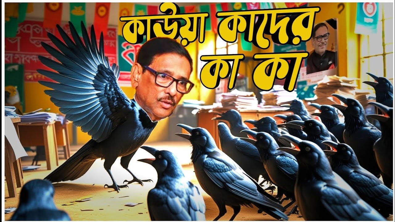 "কাউয়া কাদের কা কা"-বাংলা Funny Rap Song || Hip-Hop & Instrumental ...