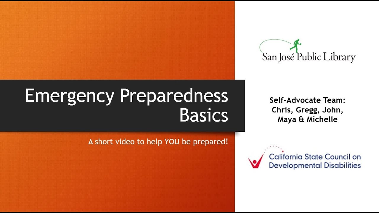 SJPL INSIDERS: Disaster Preparedness Basics - YouTube SJPL INSIDERS: Disaster Preparedness Basics - YouTube