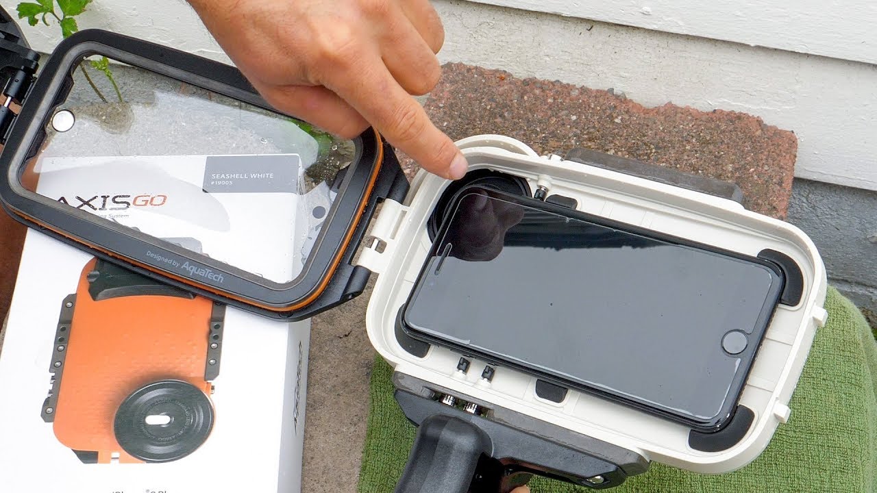 AquaTech AxisGo Underwater Housing For iPhone | Waterproof Test & Audio ...