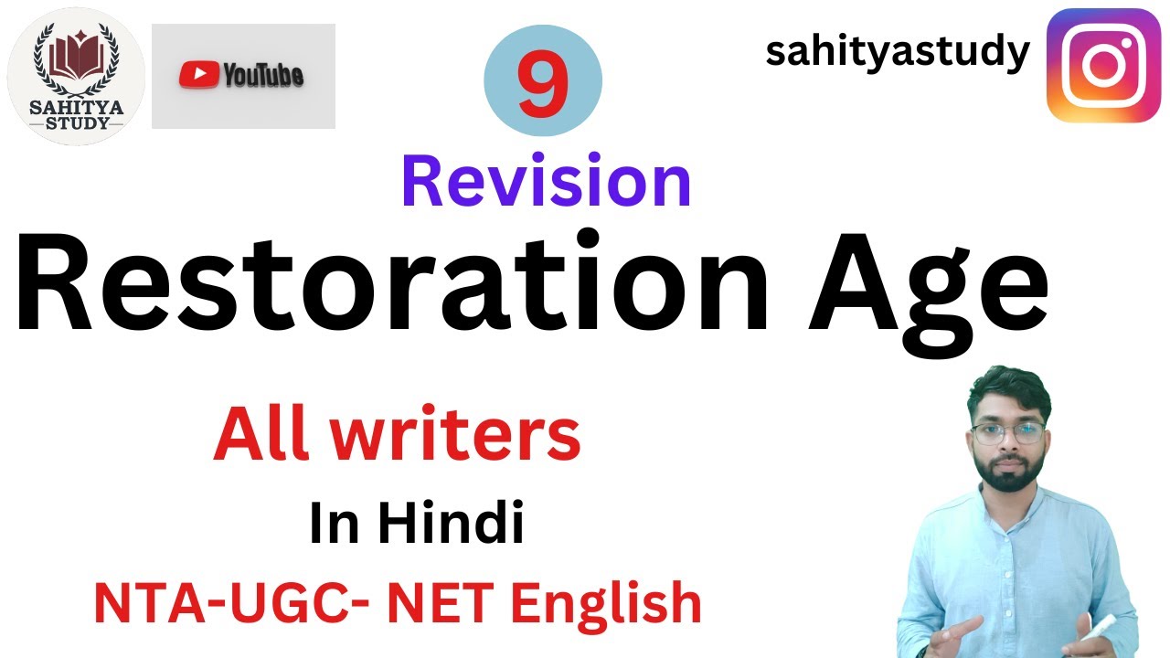 Revision English literature : Restoration age all writers and major ...