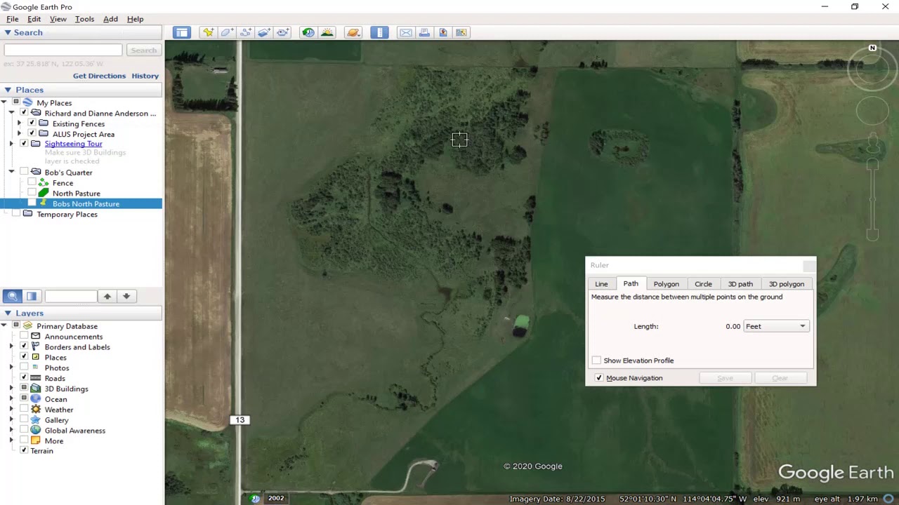 How To Measure Distances With Multiple Points In Google Earth Pro GE How To Measure Distances With Multiple Points In Google Earth Pro GE