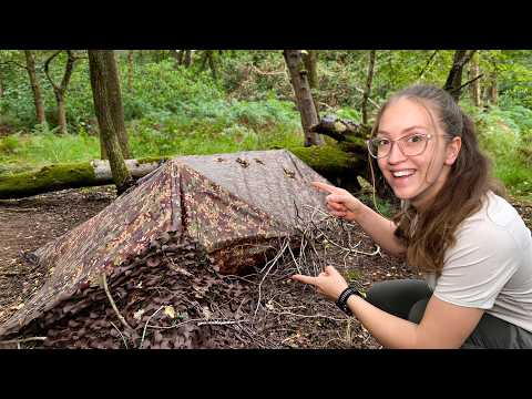 I Tried SUPER STEALTH Camping Under a Tarp