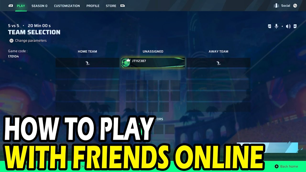 How to Play with your Friends Online on Rematch - YouTube