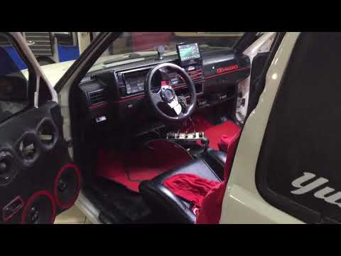 Digital Design&ForX demo car Golf Elvin Oto Yusuf Senses Redline 815&Forx 8kw ses sistemi