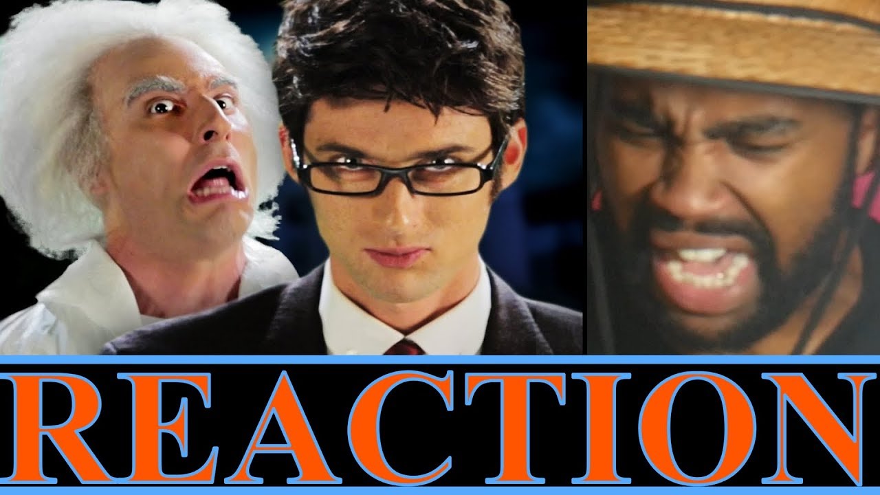 DOC BROWN VS DOCTOR WHO REACTION | EPIC RAP BATTLES OF HISTORY - YouTube
