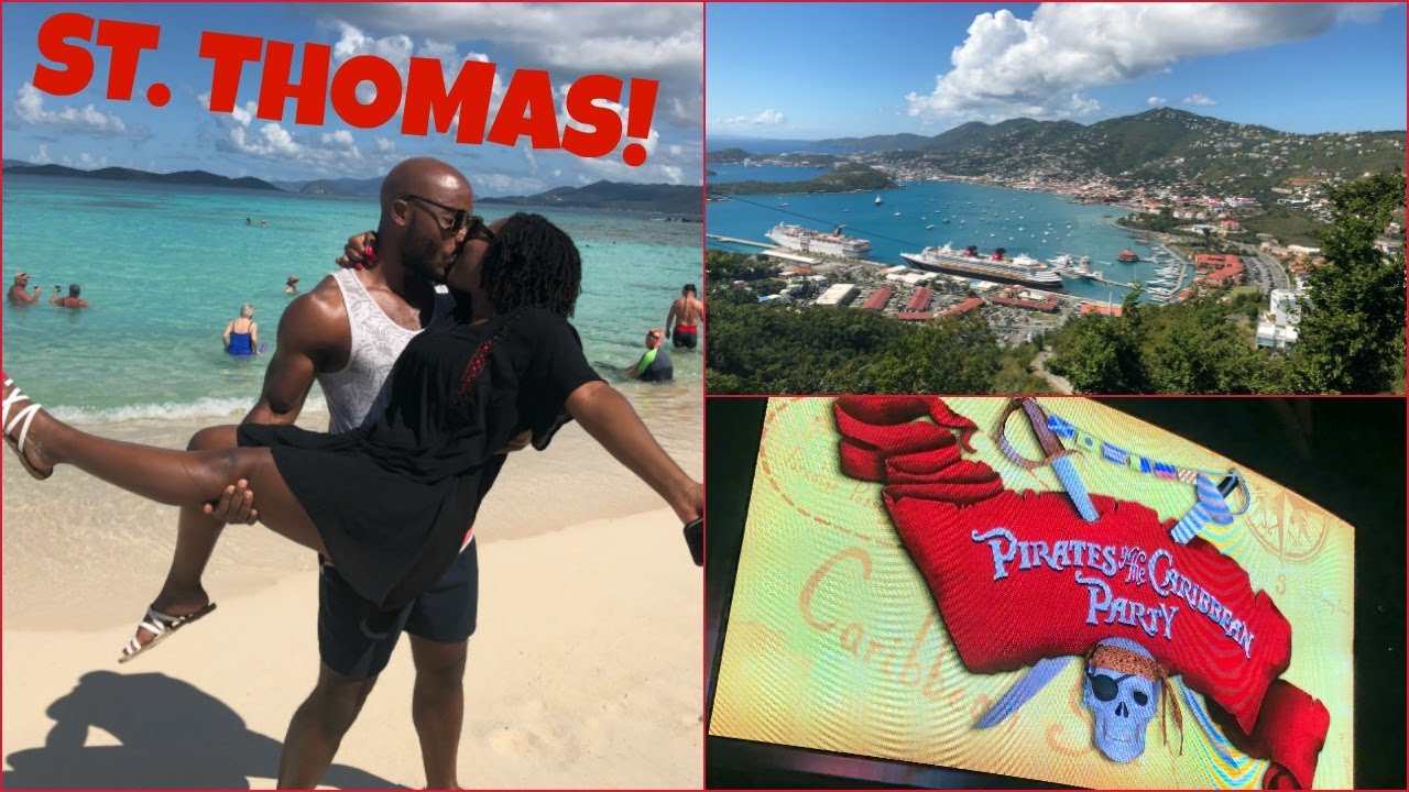ST. THOMAS & PIRATE NIGHT! | Disney Wonder Cruise Vlog Day 2 - YouTube
