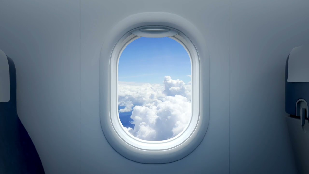 Airplane Window Green Screen Effect - YouTube