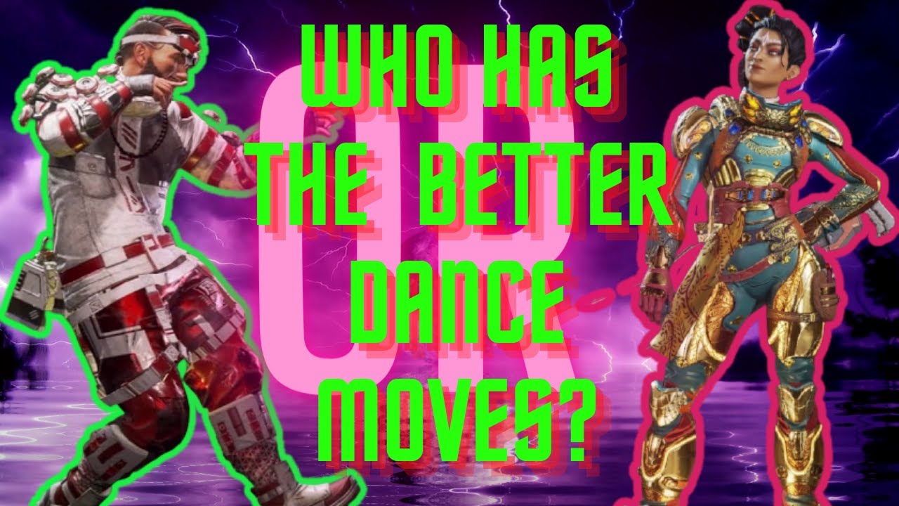 Mirage vs. Rampart quick dance off (comment your choice below) #apex # ...