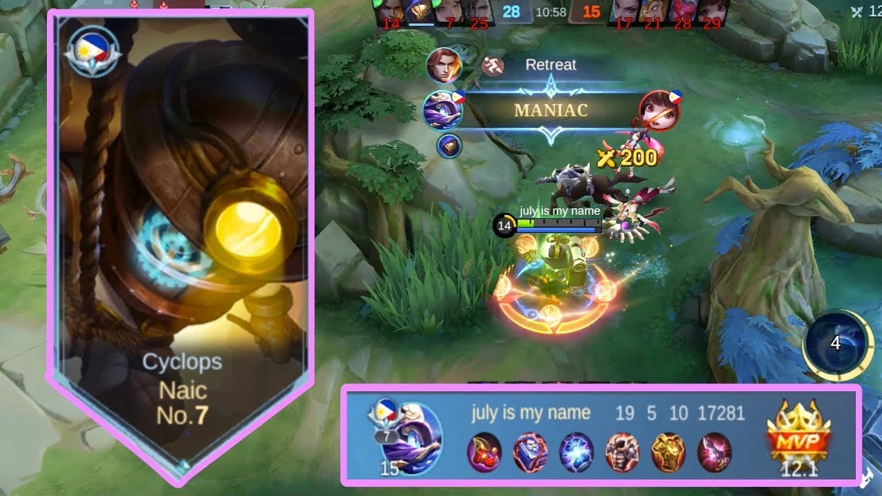 MLBB Best Moment || Cyclops MLBB || Cyclops best Gameplay - YouTube